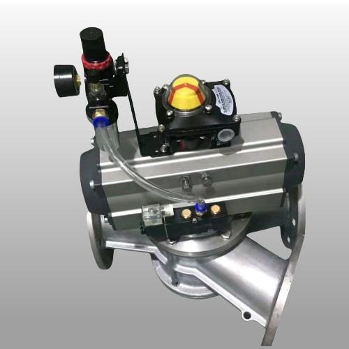 Quality ISO 5211 Pneumatic Spring Return Actuator Industrial Butterfly Valve Actuator for sale