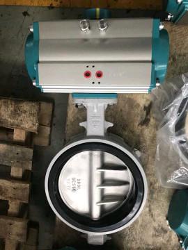 Quality ISO 5211 Pneumatic Spring Return Actuator Industrial Butterfly Valve Actuator for sale