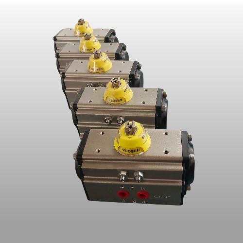 Quality 90 Degree Single Action Pneumatic Actuator AT32 - AT400 Pneumatic Quarter Turn for sale