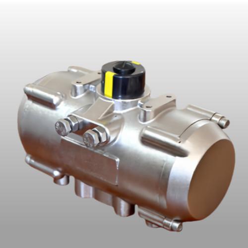 Quality SS304 SS306 Pneumatic Rotary Actuator Double Action Single Action Stainless for sale