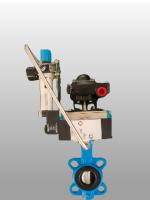 Quality EPDM Sealing Wafer Style Butterfly Valves OEM Pneumatic Operated Butterfly for sale