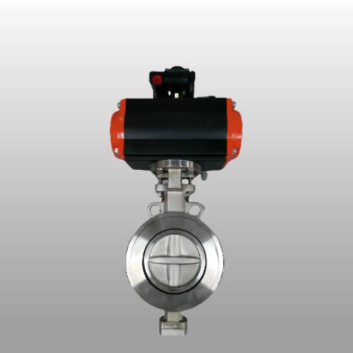 Quality OEM Pneumatic Butterfly Valve Spring Return Pneumatic Operated Butterfly Valve for sale