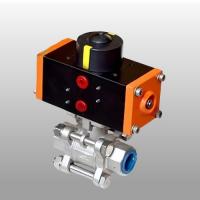 Quality Customized Pneumatic Ball Valve Industrial Rack And Pinion Valve for sale