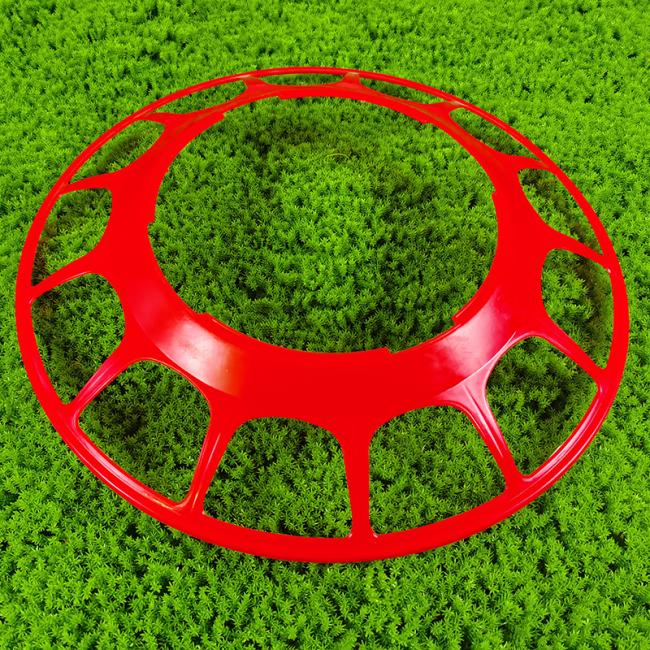 Close-up of poultry drinker showing anti-drip feature