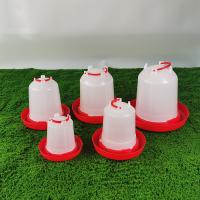 China Cone Shape Plastic Poultry Drinker Anti Drip Long Lasting Durability for sale