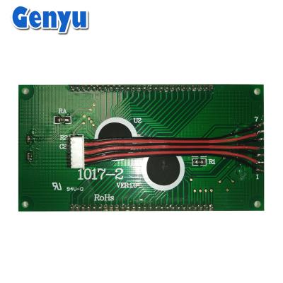 China Custom LCD Segment Display Module HT1621 TN Positive Blue Backlight For Charger for sale