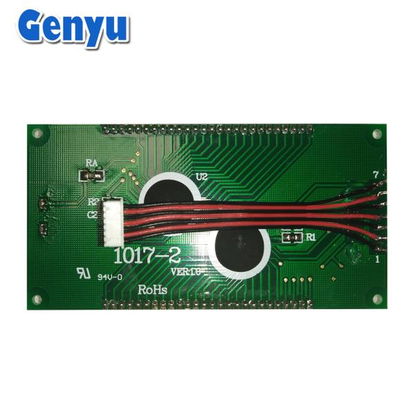 Quality Custom LCD Segment Display Module HT1621 TN Positive Blue Backlight For Charger for sale