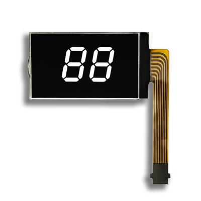 China Schwarze LCD-Anzeigetafel des Typs VA mit 2-stelliger LCD-Anzeige 8PIN FPC 5V-Versorgung verbinden zu verkaufen