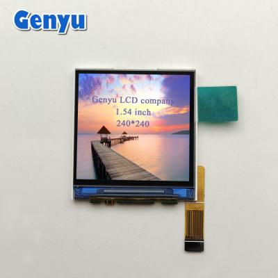 China 1.54 Inch LCD Display TFT LCD Screen 240*240 Dots ST7789 2.8V 15pin FPC SPI for sale