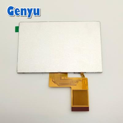 China 4.3 inch TFT LCD Display 480x272 Resolution RGB 40PIN FPC Normal White for sale