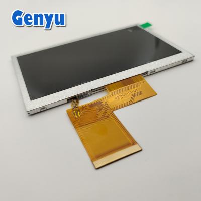 China 4.3 inch TFT LCD Display 480x272 Resolution RGB 40PIN FPC Normal White for sale