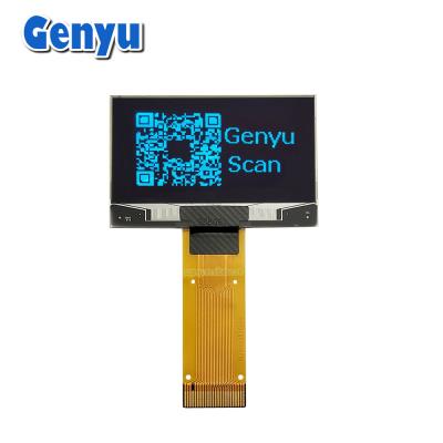 中国 シリアルインターフェイス 1.54 インチ OLED ディスプレイ パネル 青色 128x64 点 24PIN 販売のため