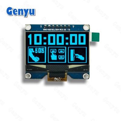 China 3.3V 1,54 polegadas OLED Display 128x64 Branco Azul Amarelo Com SPD0301 Driver IC for sale