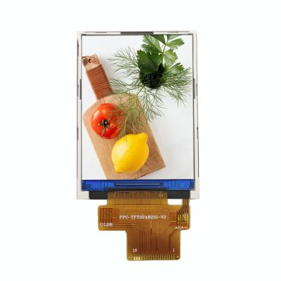 China 2.4 Inch TFT LCD Display with COG FPC Connector 240x320 Dots RGB Color 262K 18 Pins SPI Interface 320*240 and Performance for sale