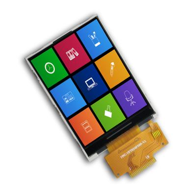 China Viewing Angle 12 0'Clock Genyu 2.4 Inch TFT Spi Screen 240x320 dots ST7789V driver 18pin FPC 2.4" Small TFT Module Display for sale