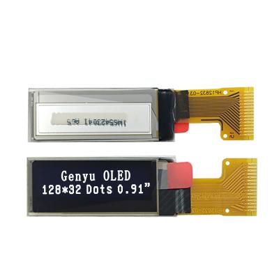 China 0.91 Inch 128x32 White Blue OLED Panel 15 Pin 0.91 OLED Display SSD1306 SPI I2C OLED Screen 128*32 Inch 128*32 OLED 128*32 for sale