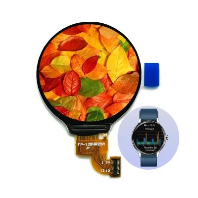 China 1.3 Inch TFT LCD 240*240 Screen Full View 1.28" Round LCD Display For TFT Watches FPC Connection 24pin Socket FPC Ready for sale