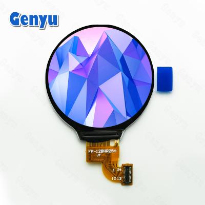 China 1.3 Inch TFT LCD 240*240 Screen Full View 1.28" Round LCD Display For TFT Watches FPC Connection 24pin Socket FPC Ready for sale