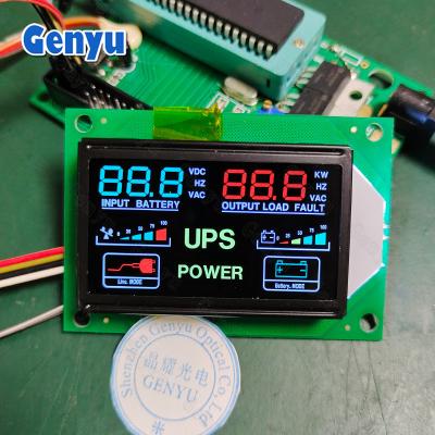 China Backlight Optional Colors 16 Segment TN LCD 14 Segment Large 7 Segment LCD Display Digit HTN STN Monochrome Display for sale