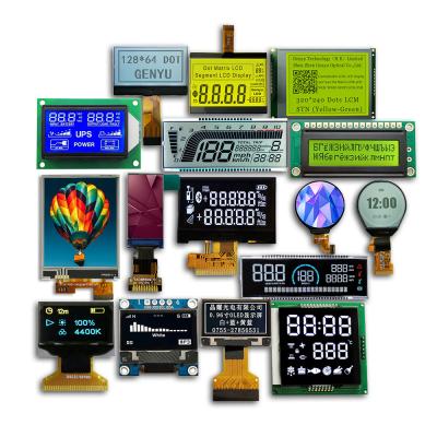 China Fstn Monochrome 128x64 dot Graphic Cog LCD 16x2 Lcm Vatn Lcd Digital Segment Screen Custom 7 Segment Lcd Display for sale