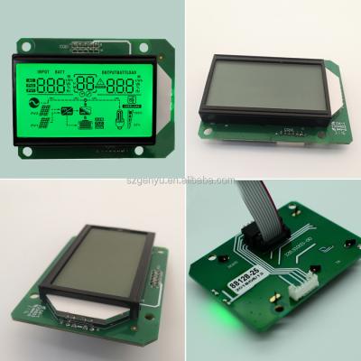 China Tn Htn Stn LCD UPS Power Display Modules COB LCD Custom 7 Segment Display for Inverter LCD Screen for sale