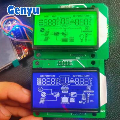 China Tn Htn Stn LCD UPS Power Display Modules COB LCD Custom 7 Segment Display for Inverter LCD Screen for sale