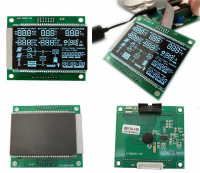 China Tn Htn Stn LCD UPS Power Display Modules COB LCD Custom 7 Segment Display for Inverter LCD Screen for sale