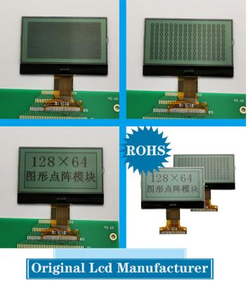 Κίνα Τετράγωνη Στρογγυλή Προγραμματιζόμενη Μονόχρωμη STN/FSTN 12864 128*64 128X64 Γραφική Οθόνη LCD με Προσαρμόσιμο Χρώμα Οπίσθιου Φωτισμού προς πώληση