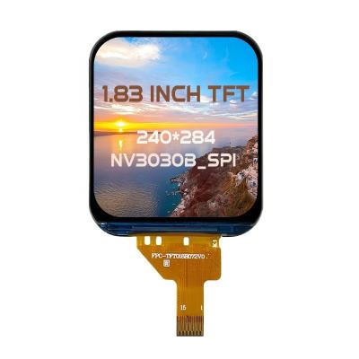 China NV3030B Driver IC 240*284 IPS 1.83 TFT LCD 15pin FPC 4-SPI Color LCD Touch Screen Module with High Temperature Resistance for sale