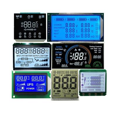 Cina Schermo LCD nero VA -20-70C con display digitale a 7 segmenti per inverter solare e driver IC CS1621 in vendita