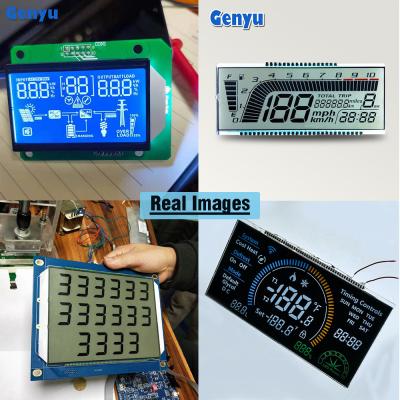 China LCD Polarizer Transmissive/Transflective/Reflective Custom Monochrome 7 Segment LCD Dot Matrix COB Display Module Board for sale