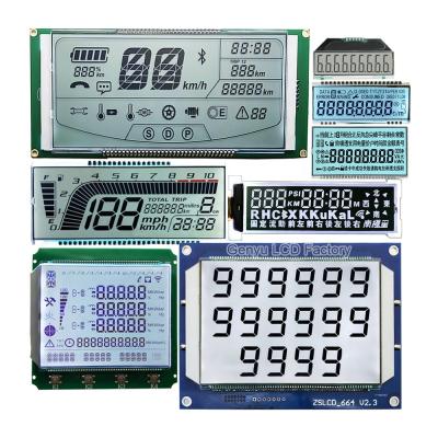 China LCD Polarizer Transmissive/Transflective/Reflective Custom Monochrome 7 Segment LCD Dot Matrix COB Display Module Board for sale