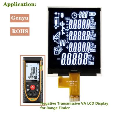 중국 모니터 컨트롤러 장치에서 맞춤형 흑백 세그먼트 LCD용 백색 LED 백라이트 대형 VA 블랙 컬러 디스플레이 화면 판매용