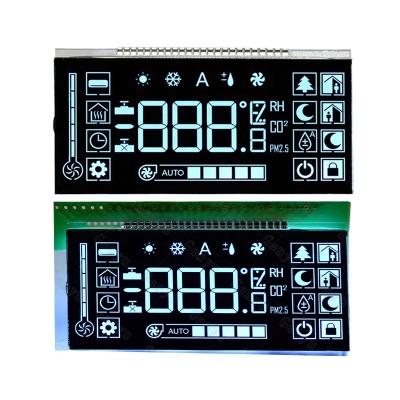 중국 모니터 컨트롤러 장치에서 맞춤형 흑백 세그먼트 LCD용 백색 LED 백라이트 대형 VA 블랙 컬러 디스플레이 화면 판매용