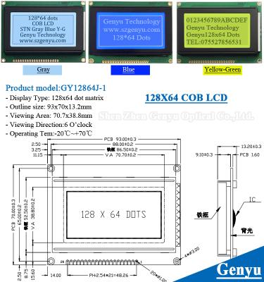 Cina Alimentazione 5V STN Blu Giallo-Verde Modulo Schermo LCD I2C/IIC 4pin PCB 2004 Schermo LCD Display LCD 16x2 Caratteri 20x4 in vendita