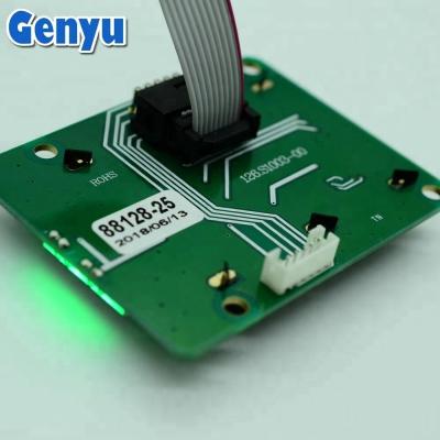 China Yellow Green Solar Charger LCD Display for Inverter Display Mode 1/3 Bias Mini 7 Segment LCD Module within 50C for sale