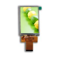 China 3.5 Inch 320x480 Resolution TFT LCD Display Module with Resistance Touch Panel for QR Code Display for sale