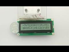 STN Amarelo Verde Módulo de Display LCD monocromático Ecrã 20x4 Caracter LCM 16pin