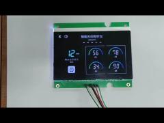 VA LCD Display Module LCM Black Color Segments for Electroacupuncture Device