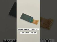 1.06 Inch TFT LCD Screen 96x160 Pixels TN Normal White 13pin SPI Interface
