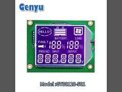 세그먼트 LCD 디스플레이 BTN 음성 흰자 수 HT1621 드라이버 PIN 연결
