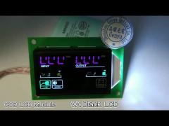Display LCD personalizado HTN Negativo 7 Segmento Display LCD para áudio