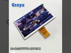 Interface RGB 7 polegadas TFT LCD touch screen 1024 × 600 pontos Matriz 50 pin FPC