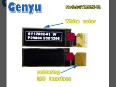 Малый OLED дисплей 0,91' 128x32 точки Белый 14PIN SSD1306 I2C интерфейс