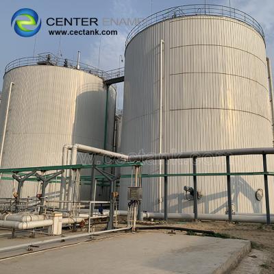 China GFS Roof 20m3 Biogas Storage Tank Eco - Friendly for sale