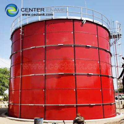 China 12mm Plates Thickness Bolted Steel Tanks Easy To Clean for sale