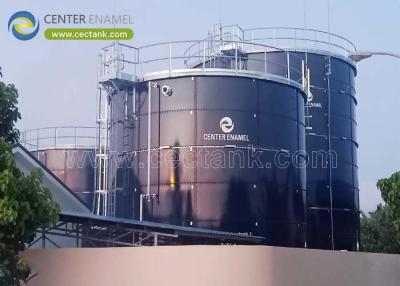 China glossy Smooth Glass Fused To Steel Tanks For Sludge Storage Chemical Resistance for sale