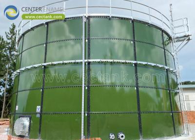 Tiempo de construcción corto Tanques de acero atornillado como tanques de aguas residuales