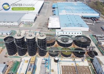 China Rapid Installation Glass-Fused-to-Steel Tanks for Aquaculture Wastewater Treatment for sale