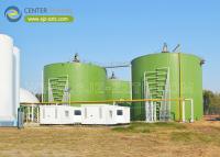 China Center Enamel Provides Anaerobic Digester Tanks For Lesotho Biogas Project for sale